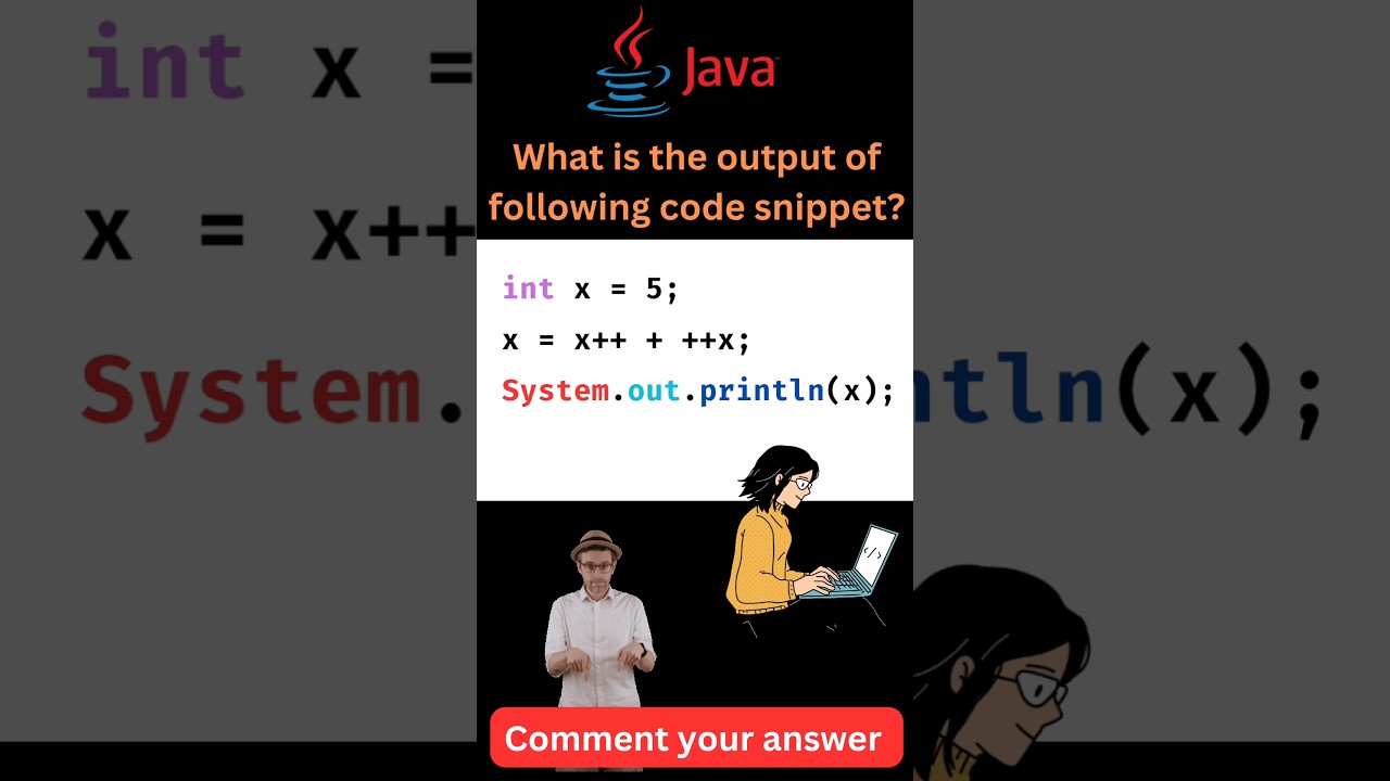 Guess the output of the Java Program| Java quiz #coding #shorts #java #programming #javatutorial