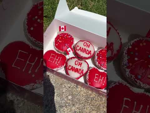 Celebrate Canada Day with @vandaldoughnuts! π¨π¦