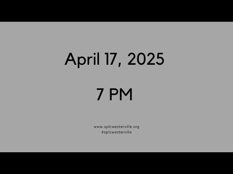 Maundy Thursday Service 04/17/2025