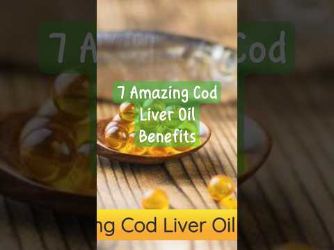 7 Amazing Cod Liver Oil Benefits #oil #codoil #heart #healthyskin #bone #health #immunefunction