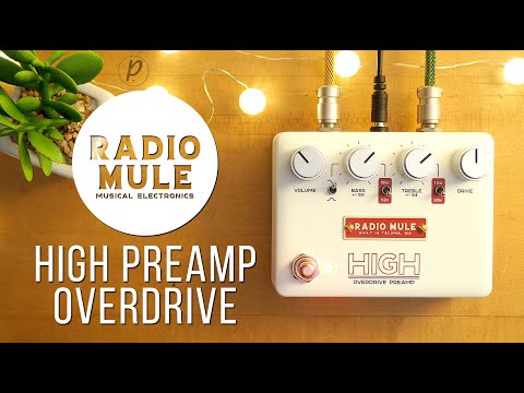 Radio Mule HIGH Low-Gain Overdrive Preamp | Reverb
