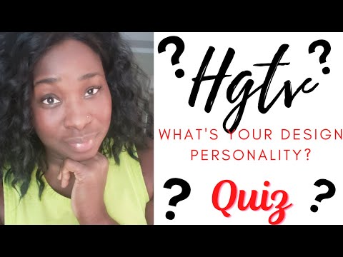 HGTV INTERIOR DESIGN QUIZ