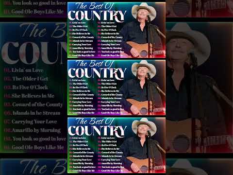 Country Music Playlist 2025 ❤️ Alan Jackson, Kenny Rogers, Dolly Parton, Willie Nelson, Don Williams