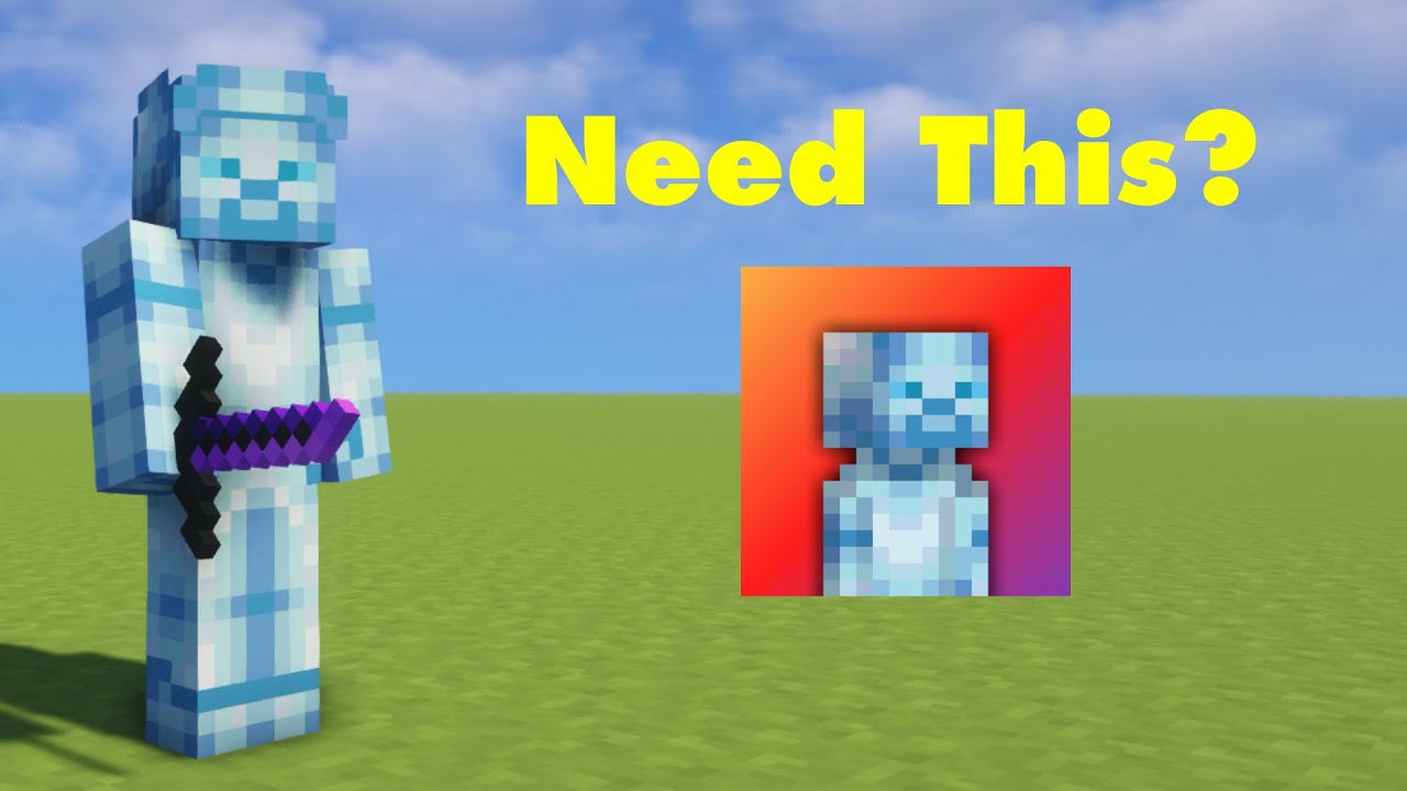 the best pfp maker.... #minecraft #pvp #hypixel