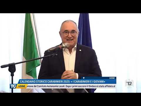 Calendari Storic dai Carabinîrs 2025 in lenghe furlane - TG UDINE TV12 18.12.2024