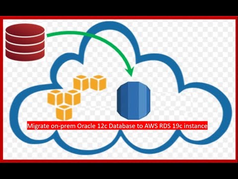 step-by-step how to migrate Oracle 12c to AWS RDS 19c using Data Pump export/import