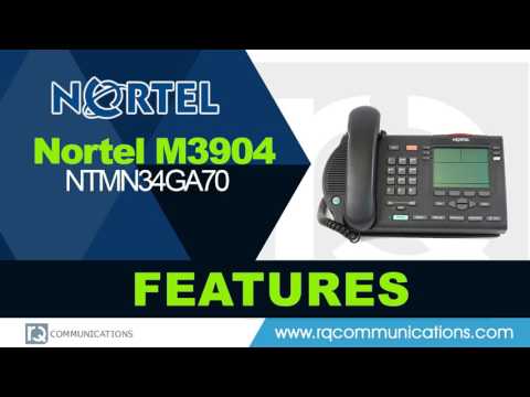 The Nortel M3904 Digital Phone Overview