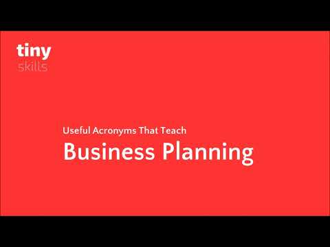 Most Useful Acronyms On Business Planning