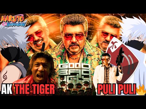 Kakashi Hatake 🐯🔥Ft. Good Bad Ugly💪| AK The Tiger🔥Puli Puli💥| 4K | [Tamil] [AMV] #naruto #kakashi