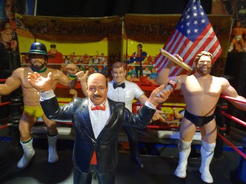 Billy Jack Haynes vs "Hacksaw" Jim Duggan - LJN WWF Playtime Wrestling Federation - (PWF)
