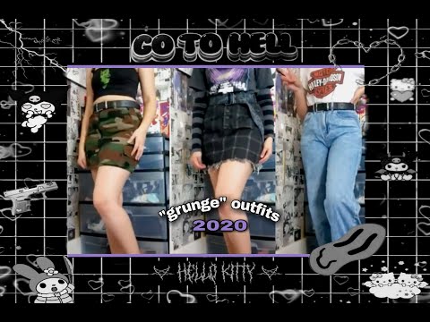 "Grunge" Aesthetic Outfits For Teens 2020