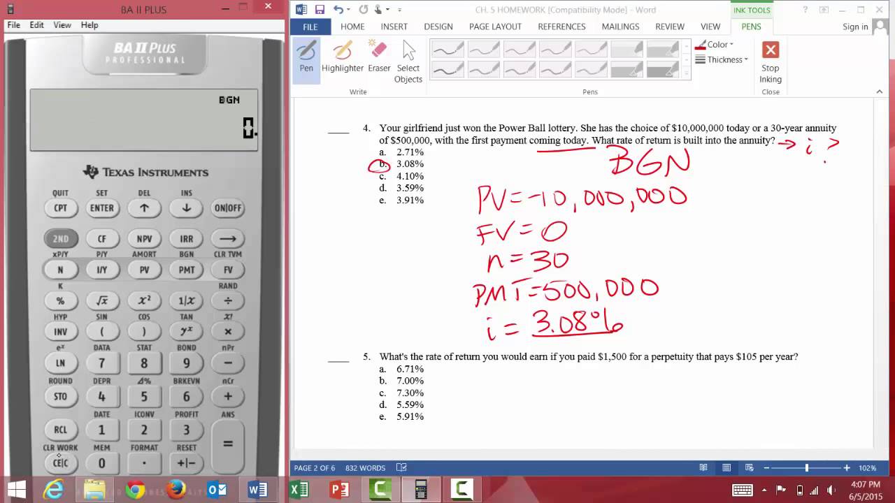 Chapter 5 Practice Part 1
