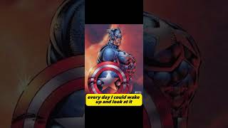 You can now own Rob Liefeld super muscley￼ ￼ Captain America ￼￼