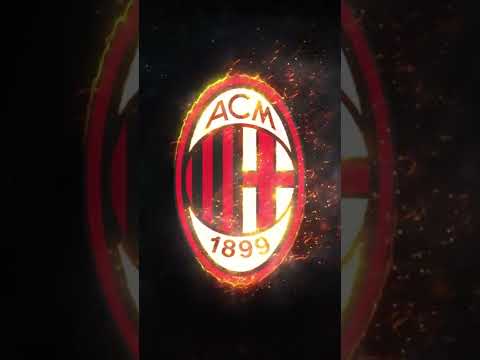 AC Milan Fire Logo Animation #acmilan #acmilan2022