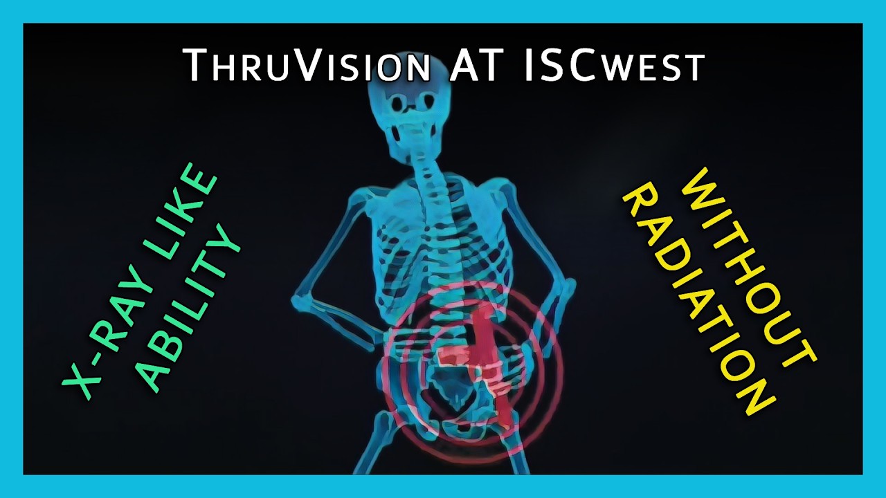 ThruVision at ISCwest: Gain X-Ray Like Ability... WITHOUT Emitting Radiation