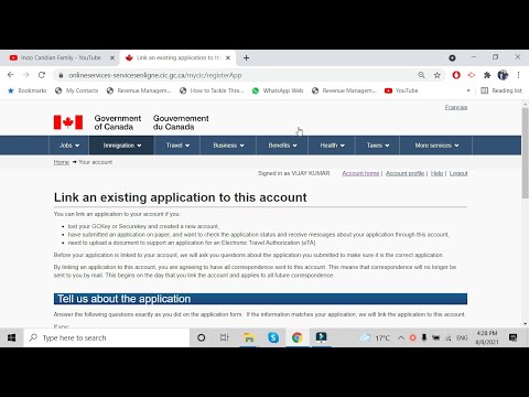 How to link PR Card with IRCC Account | Status of your Canada PR card application in IRCC account