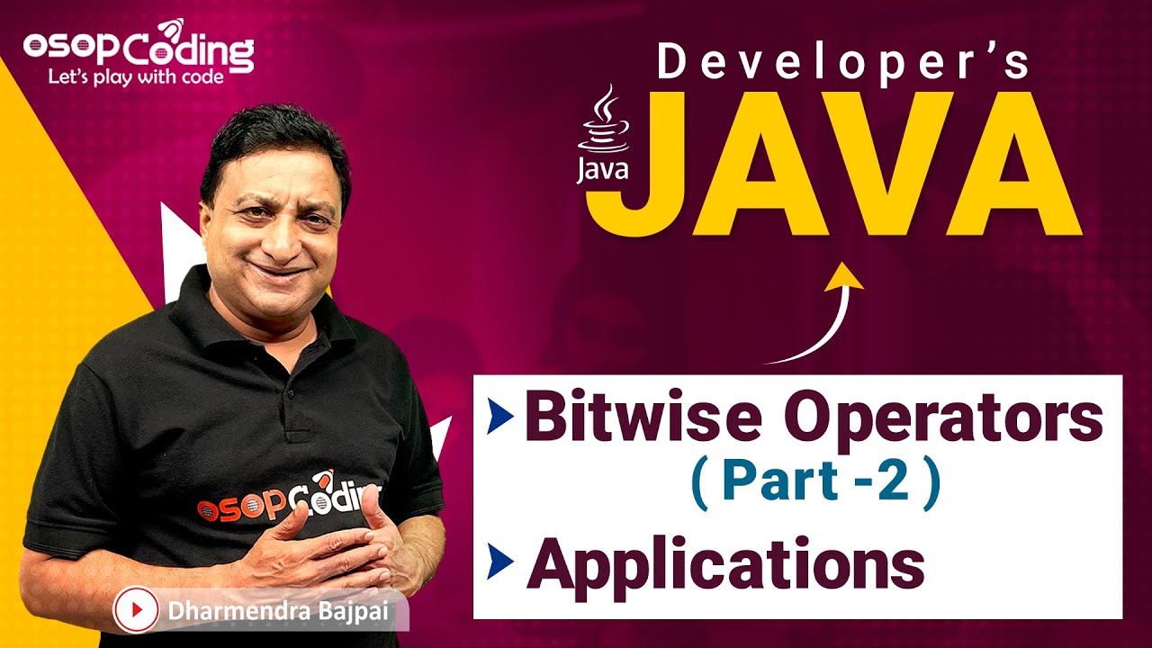 Bitwise Operators Part - 2 | Left Shift | Right Shift | Java for Developers | #Java #Lec17 #Coding
