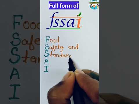 #full form of #Fssai / watch full form of # fssai @Balgyanastra