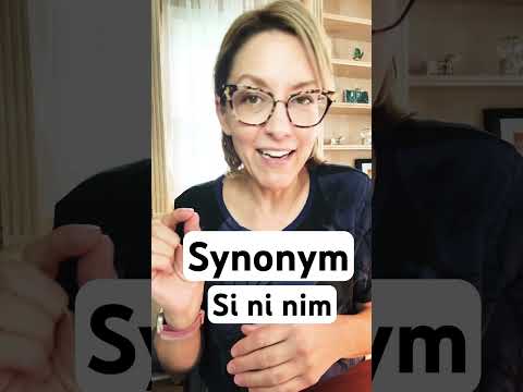 Learn how to #pronounce SYNONYM - #SHORTS Quick #English Pronunciation Mini Lesson #learnenglish