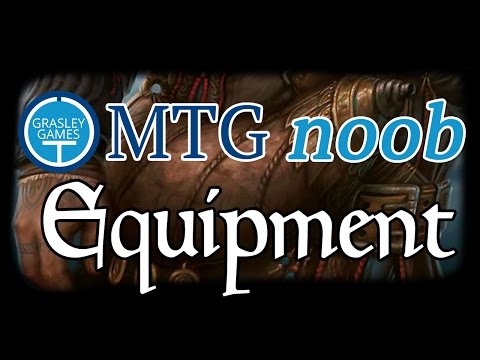 MTG Noob - Equipment (the basics of Magic: The Gathering)