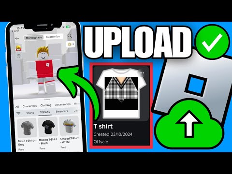 How To Create & Upload T-Shirt in Roblox Mobile