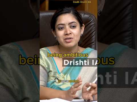 Difference between ambitious and simple 🔥|UPSC Interview..#shorts