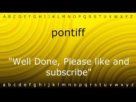 How to say 'pontiff' with Zira.mp4