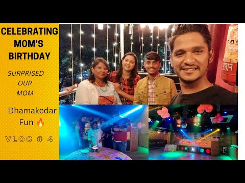 Celebrating Mom's Birthday | The Black Pearl Restro & Lounge | Surprise party| Rajpur road Dehradun