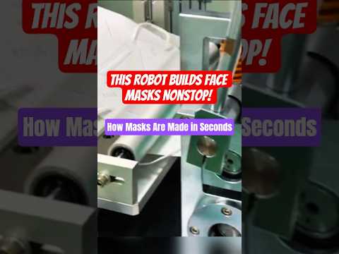 This Machine Makes 1000 Masks Before You Blink!