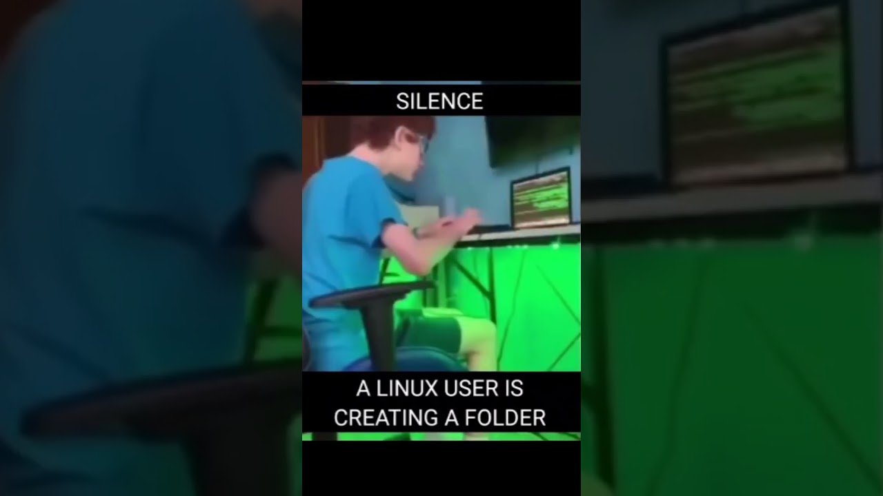 How Linux Users Be Creating Folders #memes #memesbutifylyl #funny #offensivememes #comedy #ylyl
