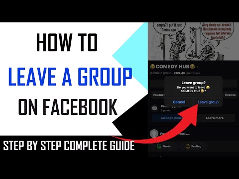 How to Leave a Group On Facebook - Full Guide