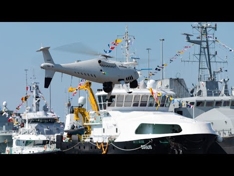 Schiebel CAMCOPTER® S-100 - Belgian Navy Trials