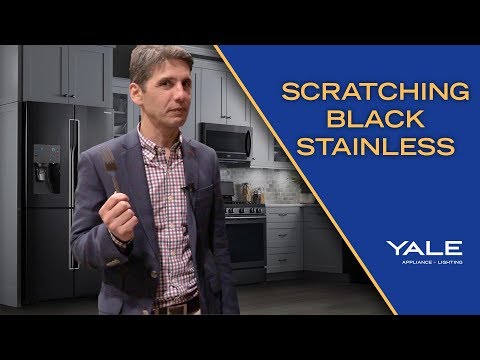 Scratching Black Stainless Steel Appliances