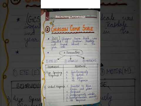 GCS Scale