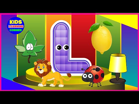 Words That Start with L | Words That Start with Letter L for Toddlers | Kids Learning Videos