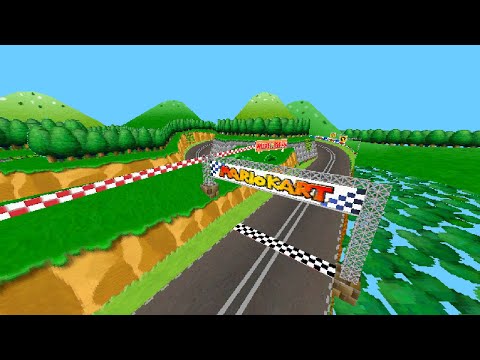 Mario Kart DS Rendered on Scratch 3D Engine