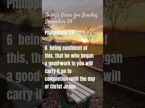 Daily Bible Prayer NIV: Philippians 1:6