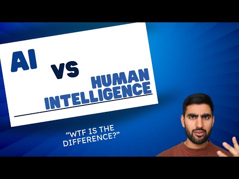 What are the differences between AI and Human Intelligence?