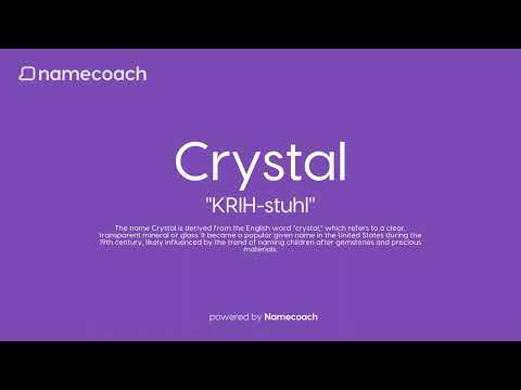 How to Pronounce Crystal