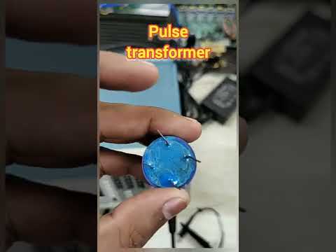 mini project | pulse transformer testing #engineering #powerelectronics #shorts