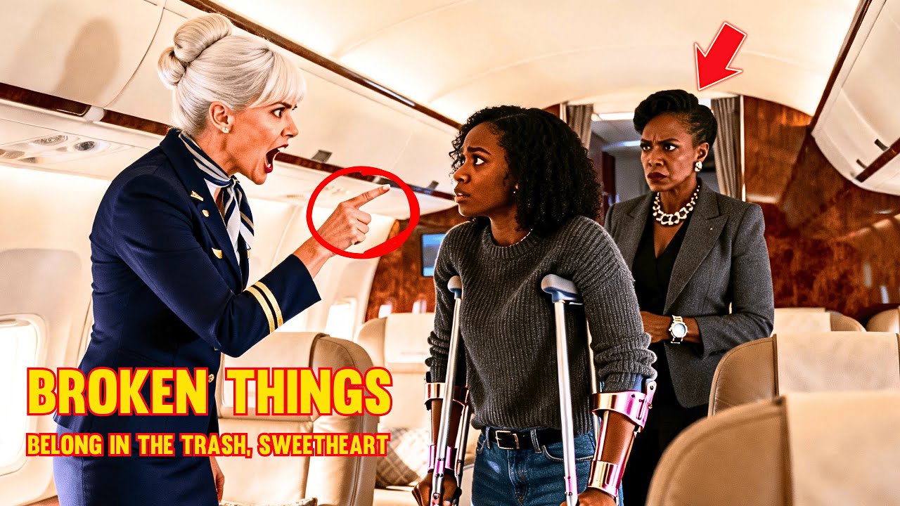 Flight Attendant Threw Away A Black Disabled Girl's Crutches—Her Mother ...