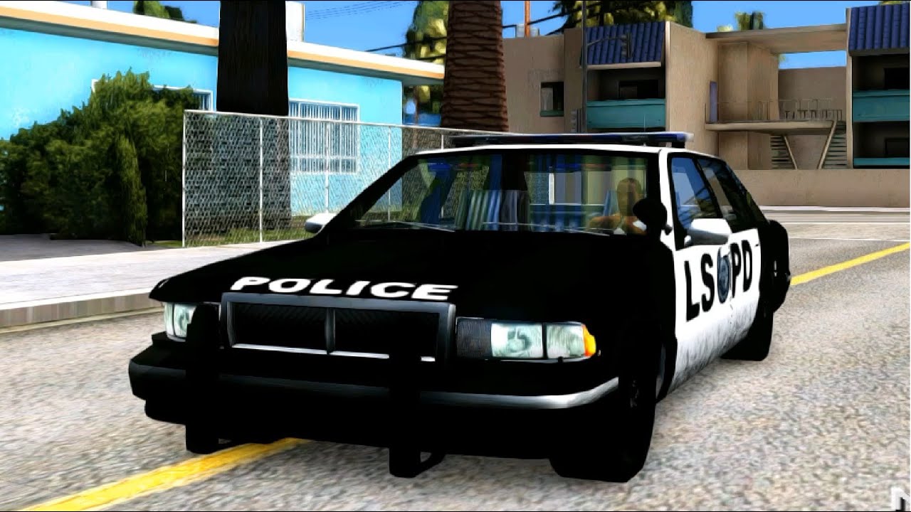 NEW LSPD POLICE CAR - GTA: SA