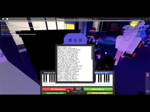 (Rick Roll) Never Gonna Give You Up - Roblox Virtual Piano (FOR VIRTUAL PIANO GODS LIKE ME!)