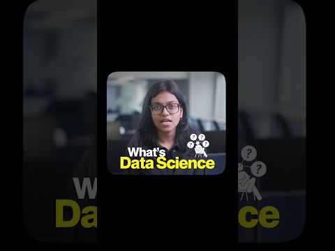 Data Science in 1 Minute – What You Need to Know! ⏱️🤖 #scalerschooloftechnology #sst