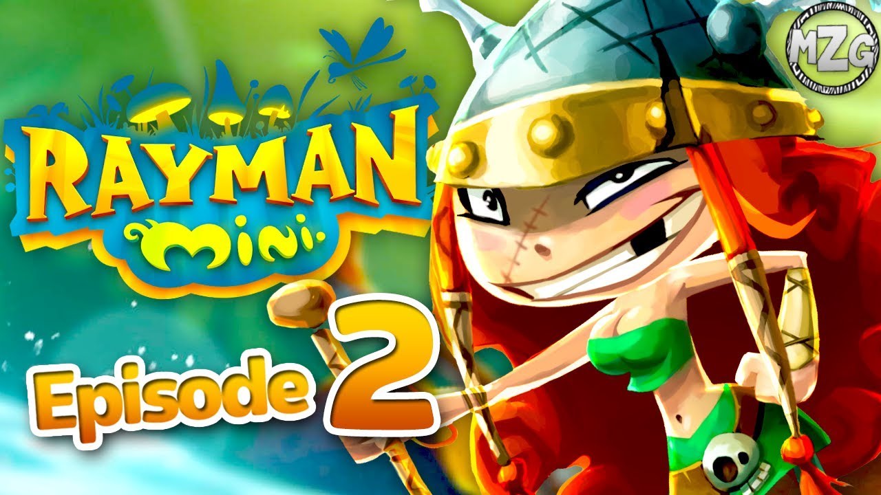 Rayman Mini Gameplay Walkthrough Part 2 - World 2 The Rabbit Hole 100%!
