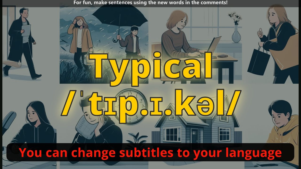 Typical meaning with 5 examples