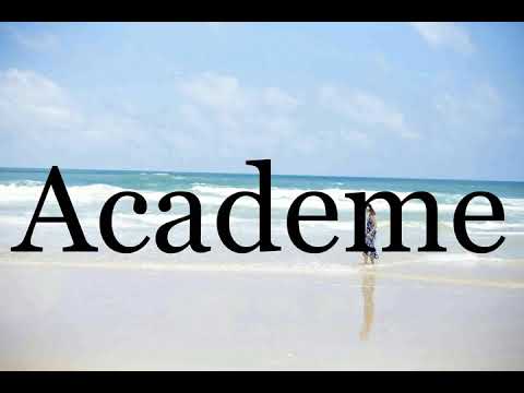How To Pronounce Academe🌈🌈🌈🌈🌈🌈Pronunciation Of Academe