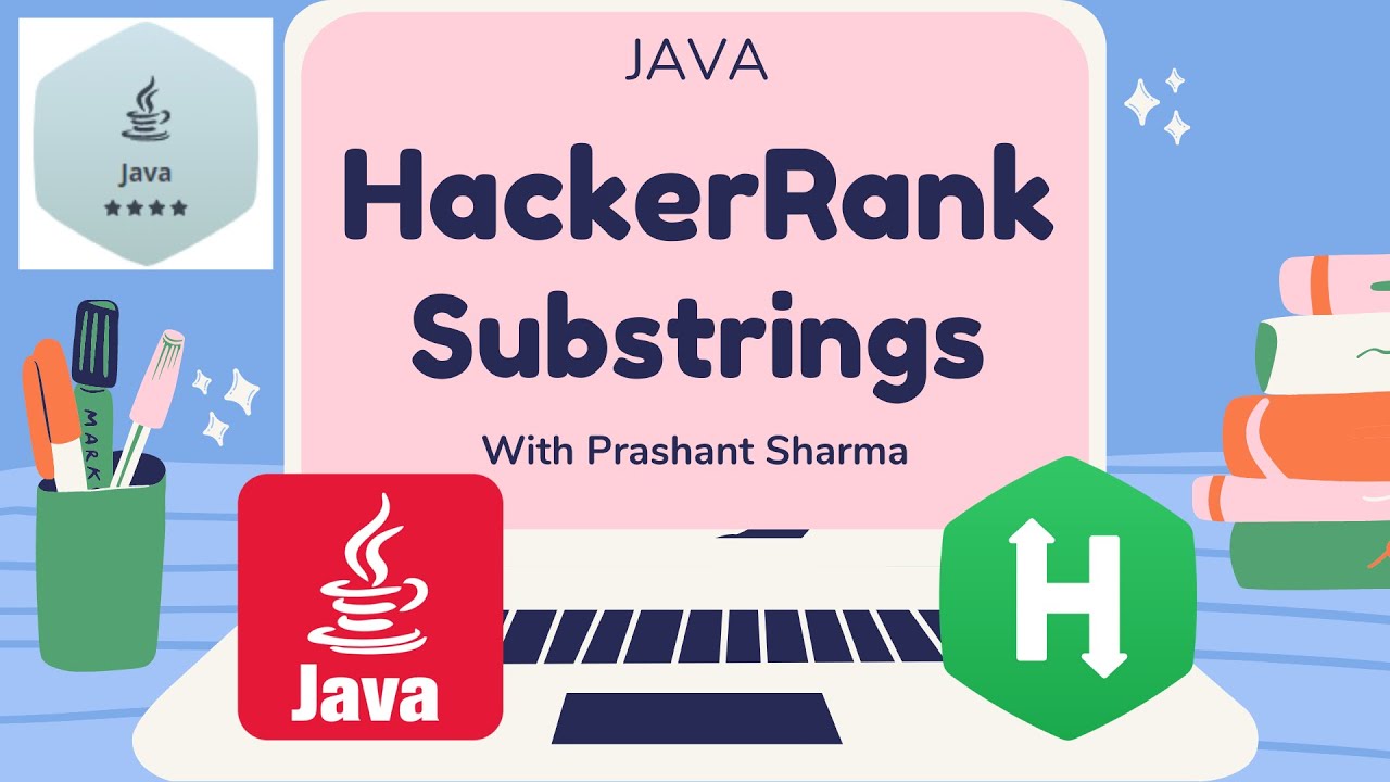 HackerRank | Java | Substring | Certification | Gold Badge