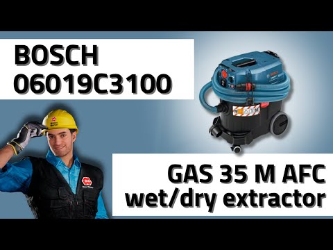 BOSCH 06019C3100 GAS 35 M AFC Review 2025 | Wet/Dry Beast!
