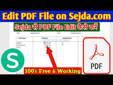 How to Edit PDF Files on Sejda.com Like a PRO in Minutes